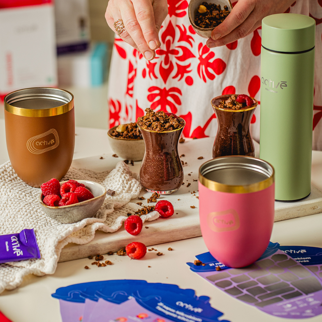 21 napos életmódváltó csomag ALL-IN + ajándék Shaker – activé FiberShake