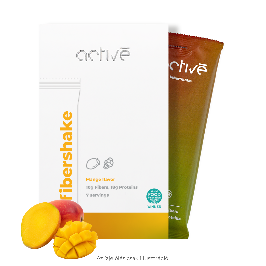 activé FiberShake, bélflóra barát prebiotikus rost shake - 7 adag