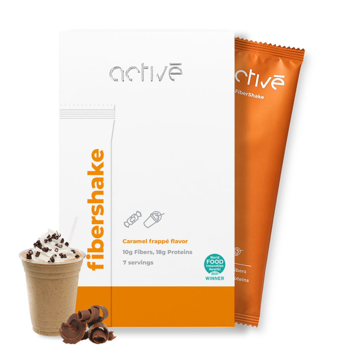 activé FiberShake, bélflóra barát prebiotikus rost shake - 7 adag